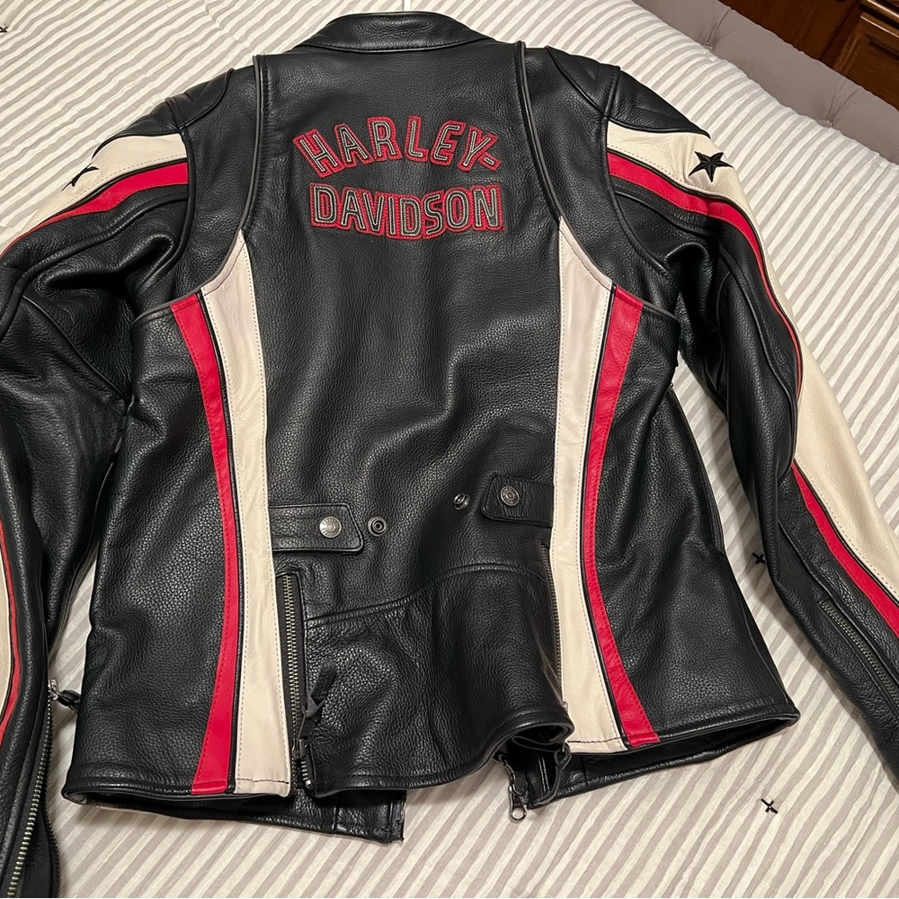 Harley Davidson Leather Riding Jacket - Gem